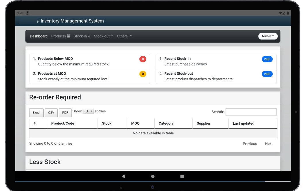 Inventory Management System - IdentityCraft Solutions